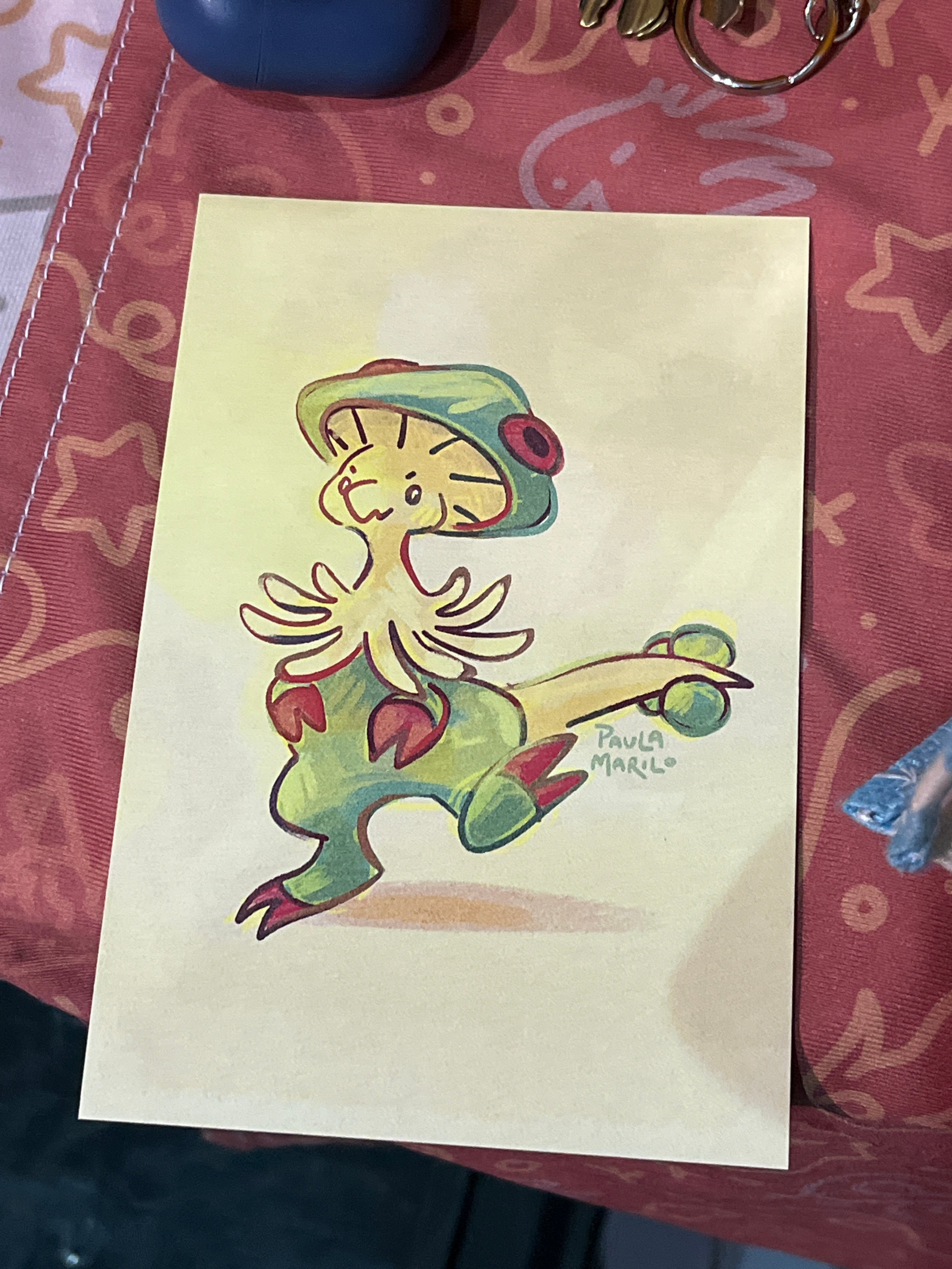 Breloom Art Print – Dragon Coop
