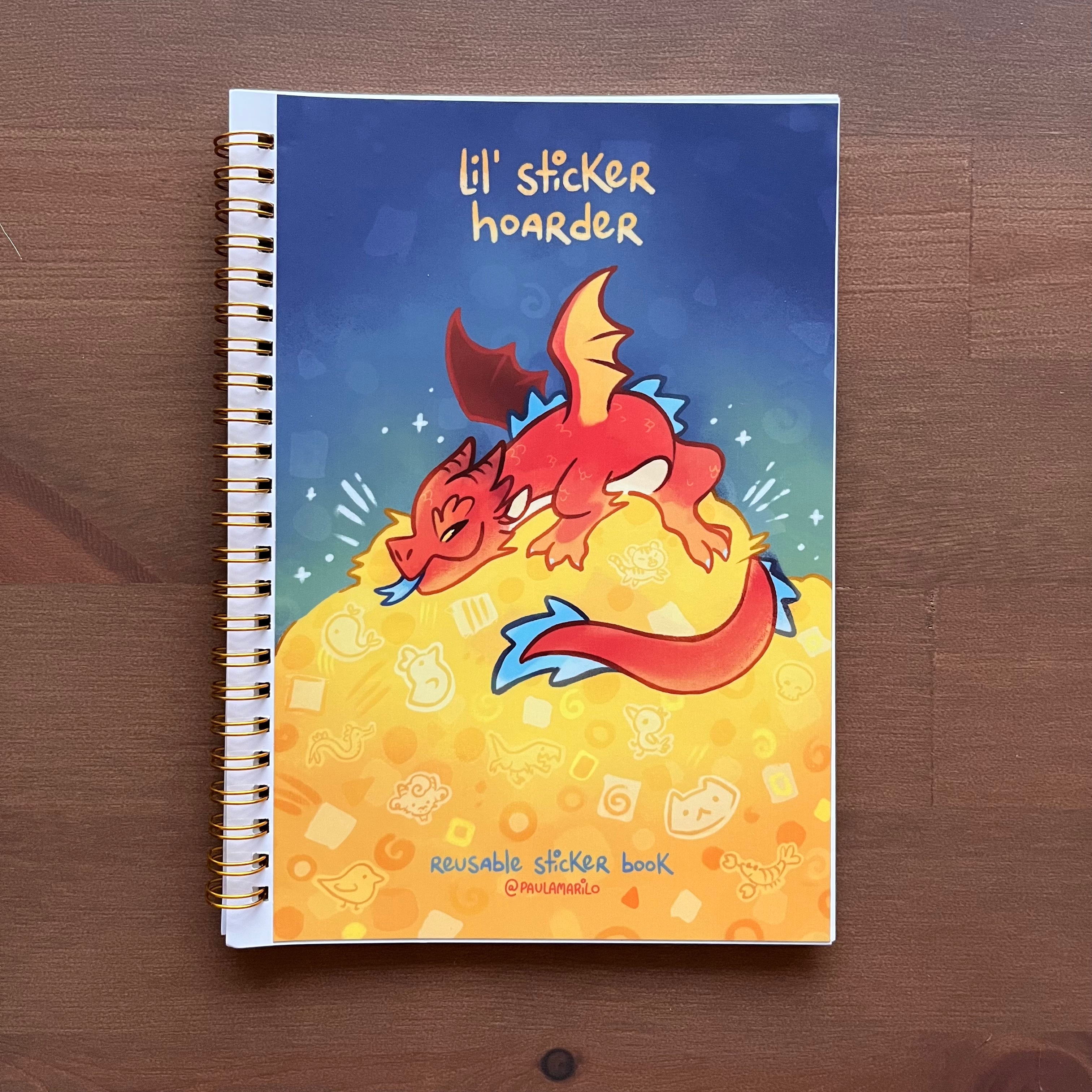 Sticker Hoarder Sticker Book – Dragon Coop
